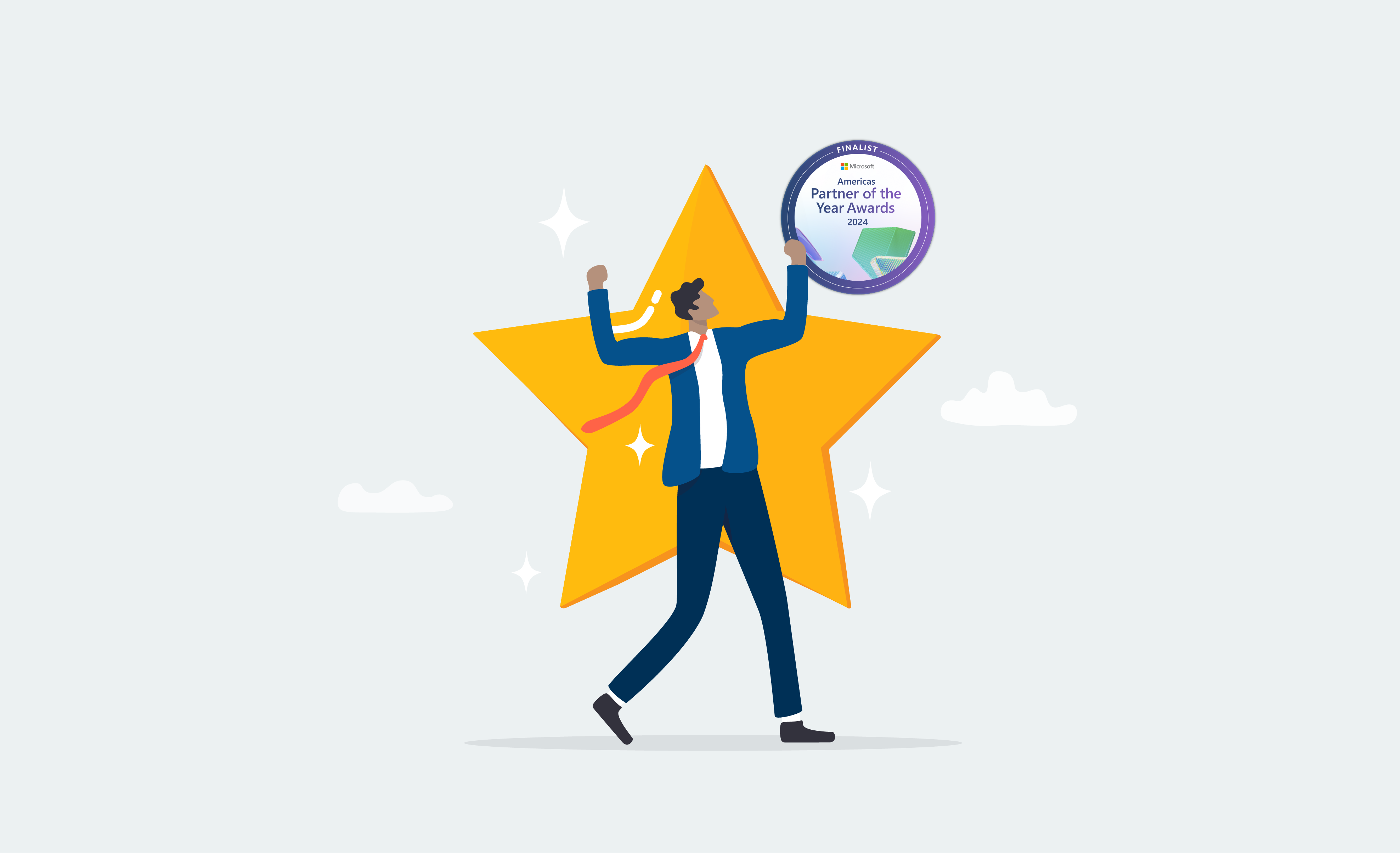 ProServeIT as Finalist of the 2024 Microsoft Partner of the Year Award